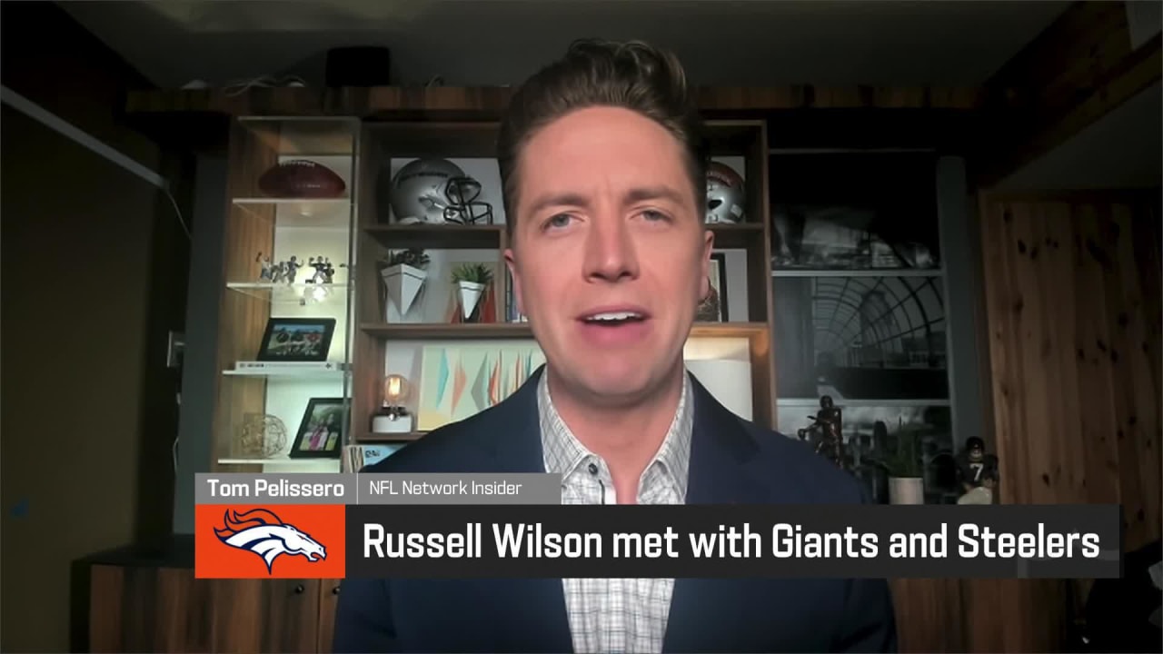 NFL Network insider Tom Pelissero: Quarterback Russell Wilson met with New York Giants and ...