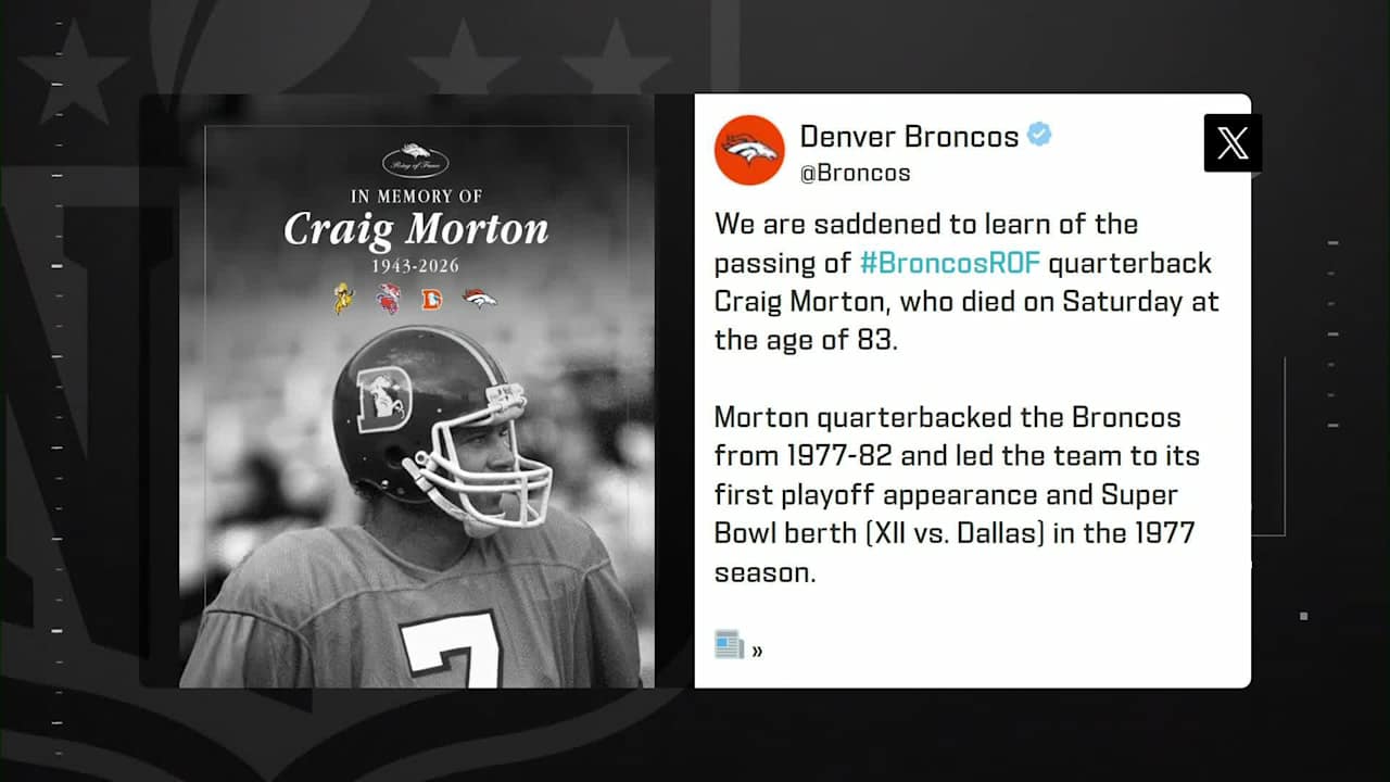 'The Insiders' remember former Denver Broncos quarterback Craig Morton ...